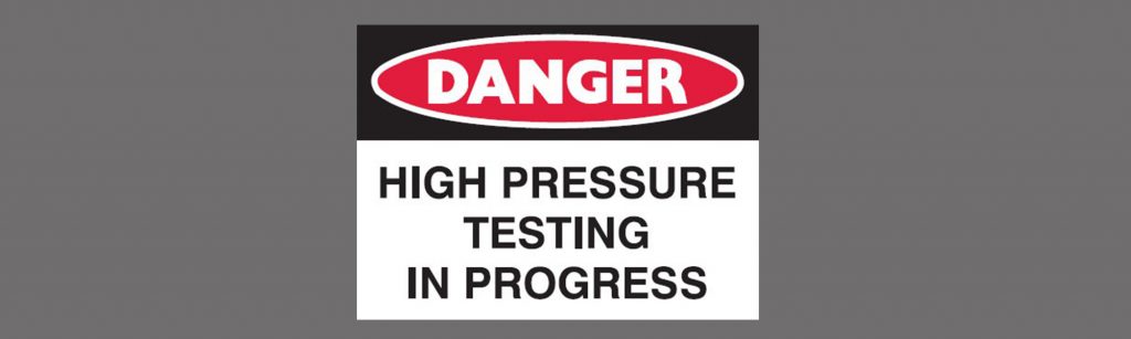 Pressure Testing Procedures and Best Practice | Wilkinson Coutts Australia